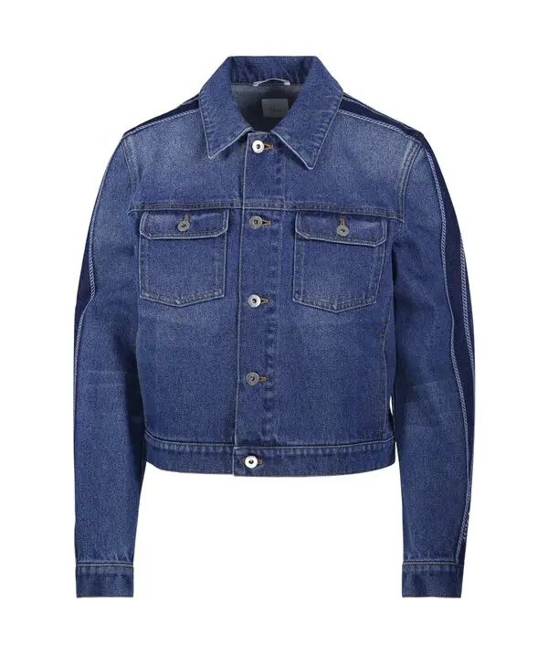 Dior Cropped Jacket - Blue