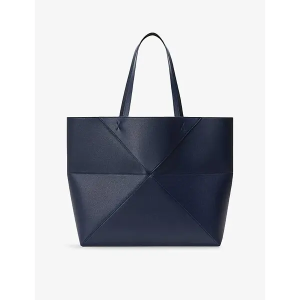 Loewe Puzzle Fold Large Leather Tote Bag