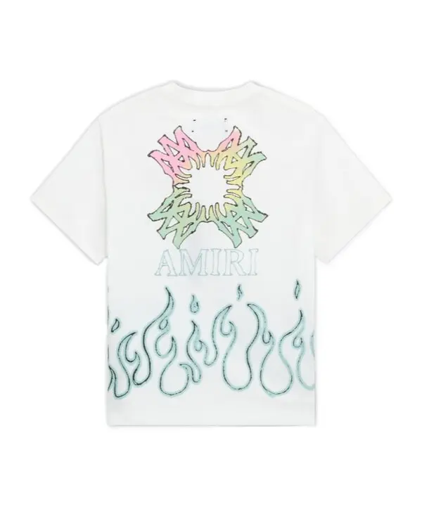 Amiri Ma Quad Flames T-shirt