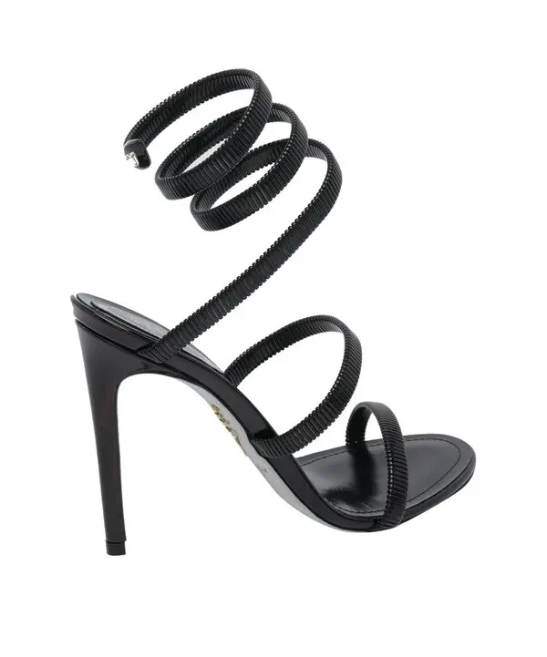 Rene Caovilla Round-toe High-heeled Sandals