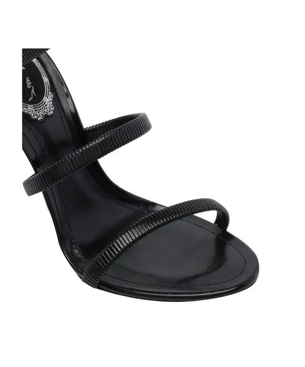 Rene Caovilla Round-toe High-heeled Sandals