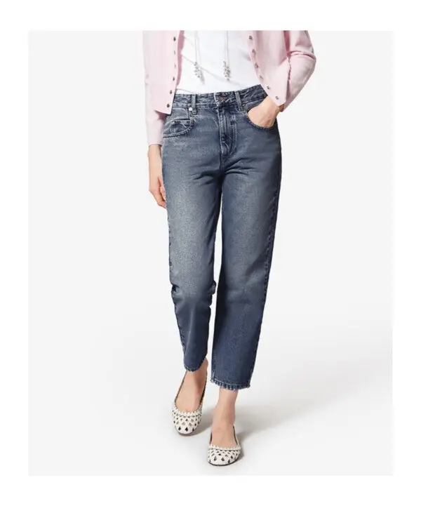 Isabel Marant Étoile Dakota Cotton Denim Jeans