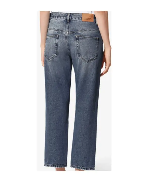 Isabel Marant Étoile Dakota Cotton Denim Jeans