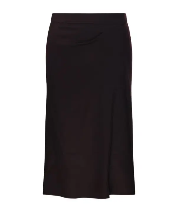 Victoria Beckham Pleated Midi Skirt