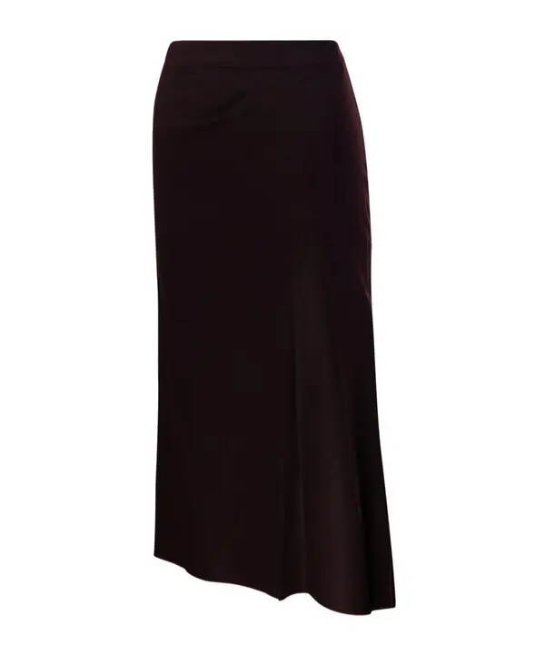 Victoria Beckham Pleated Midi Skirt