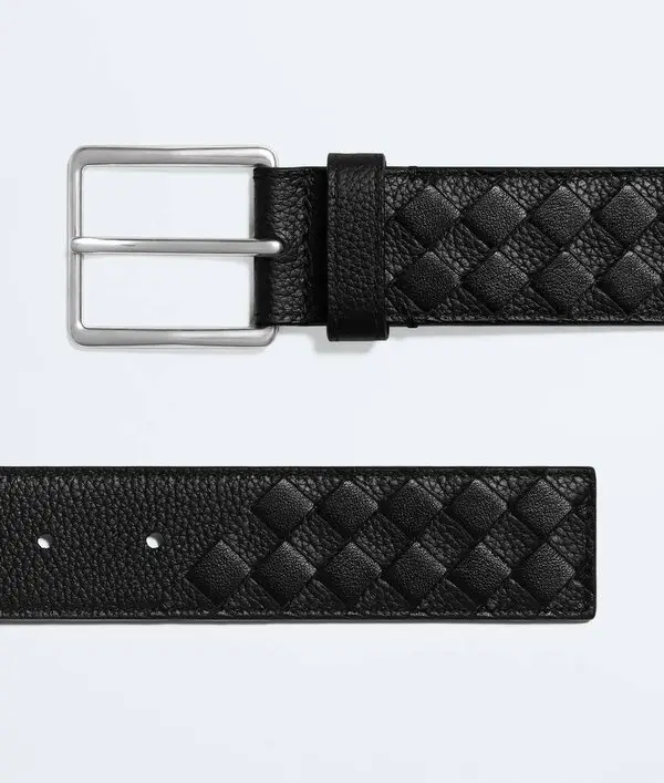 Bottega Veneta Intrecciato Taurillon Belt