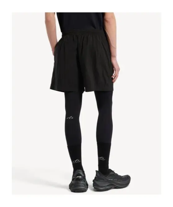 Balenciaga Printed Logo Shorts