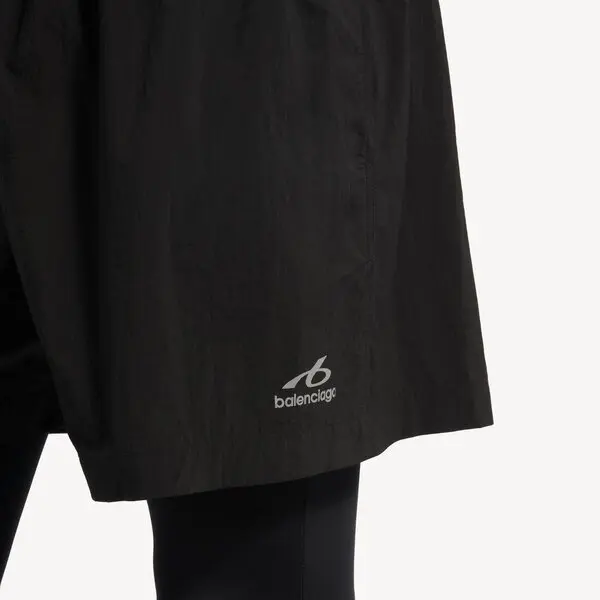 Balenciaga Printed Logo Shorts