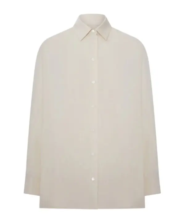 THE ROW Long-sleeved Shirt With Classic Collar