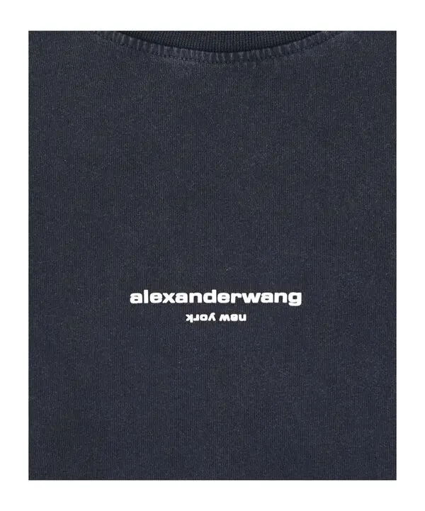 Alexander Wang Crewneck Short-sleeved T-shirt