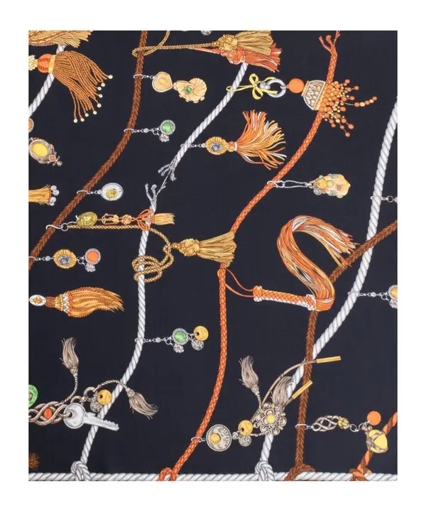 Versace Printed Silk Scarf
