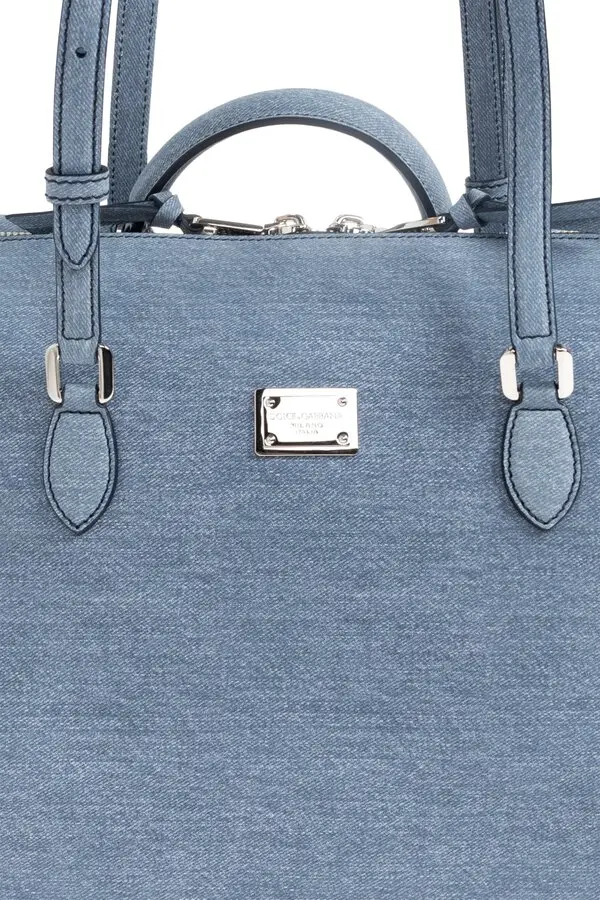 Dolce & Gabbana Zippered Shoulder Bag