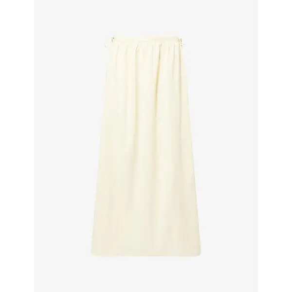 4TH & RECKLESS Tayla Tie-waist Woven Midi Skirt - Brown