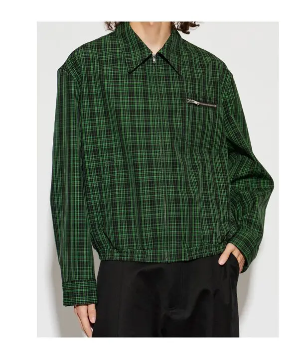 Marni Long-sleeved Plaid Jacket