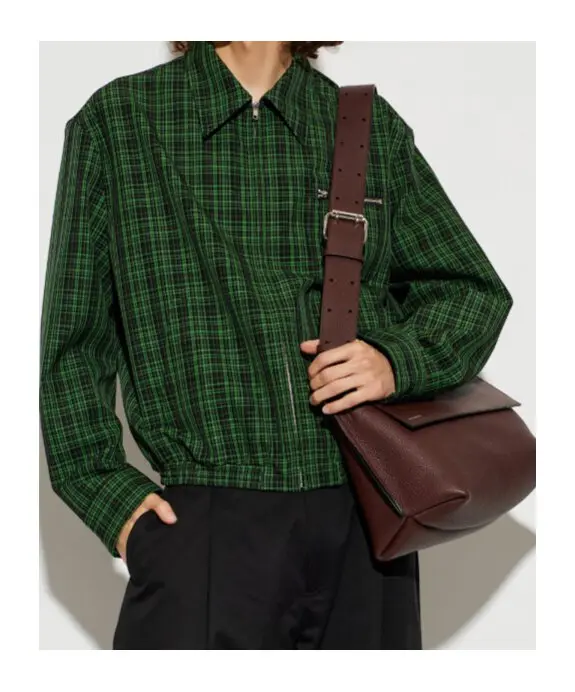 Marni Long-sleeved Plaid Jacket