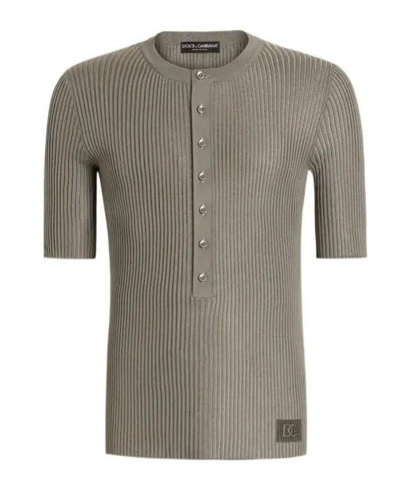 Dolce & Gabbana Serafino Silk Pullover