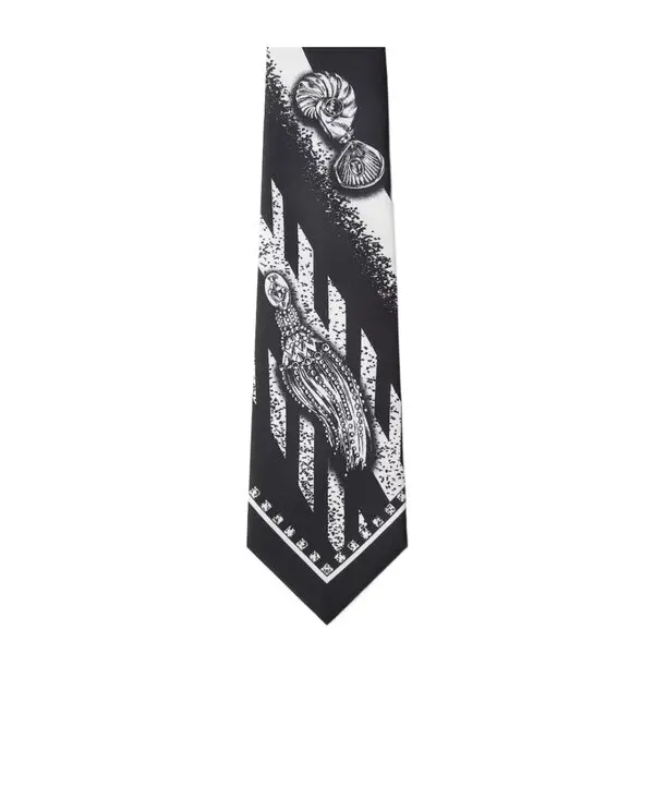 Versace Graphic-print Tie