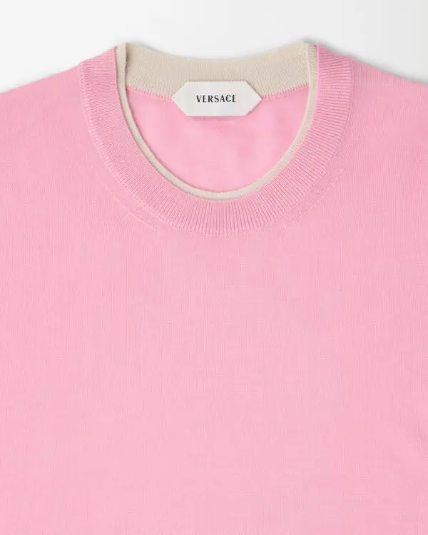 Versace Wool Knit T-shirt