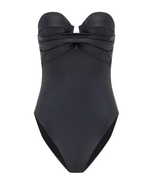 Balmain Backless One Piece Swimsuit