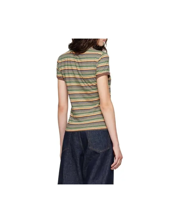 Marni Striped Fitted T-shirt