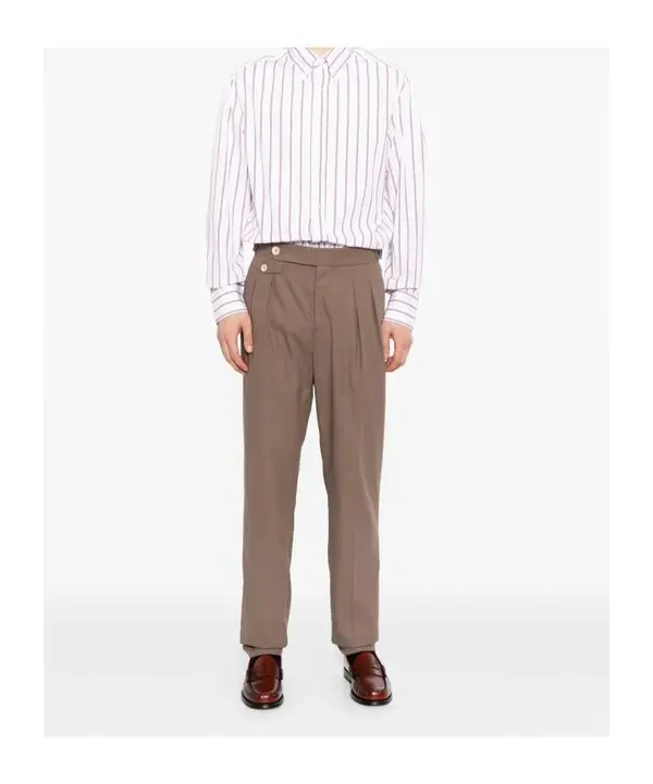 Brunello Cucinelli Pleat Chino Trousers