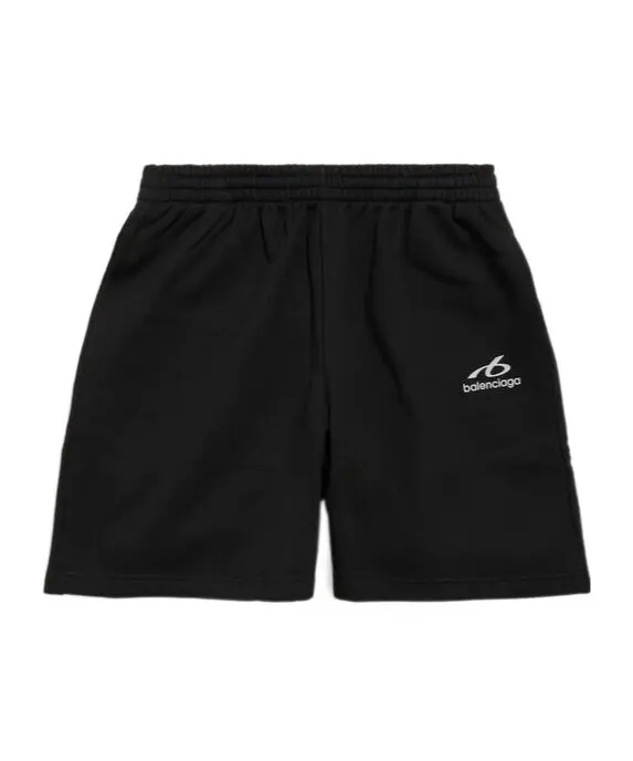Balenciaga Bodies Relaxed Fit Shorts - Black