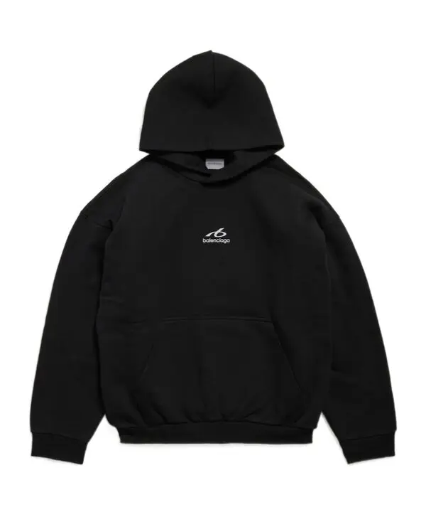 Balenciaga Bodies Medium Fit Hoodie - Black