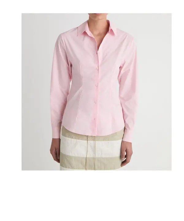 Paloma Wool Fitted Embroidered Long-sleeve Shirt