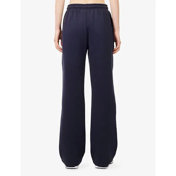 RU & ROCKA Varsity Logo-print Jersey Jogging Bottoms