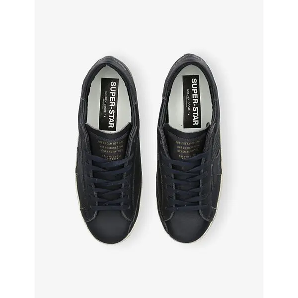 GOLDEN GOOSE Super Star Leather Trainers