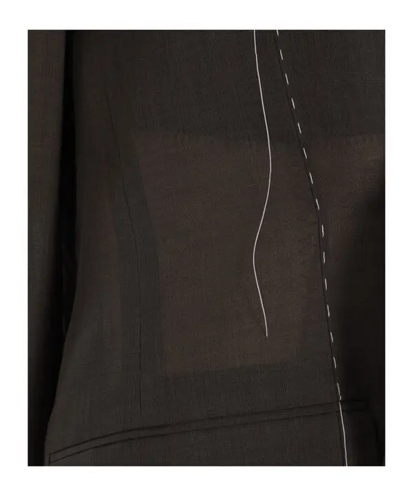 Sacai Double-breasted Suit Jacket