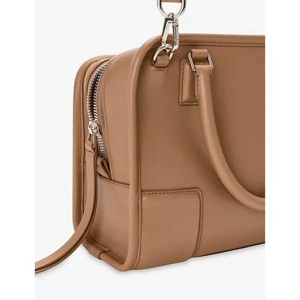 Loewe Amazona 180 Small Top-handle Bag - Mocha