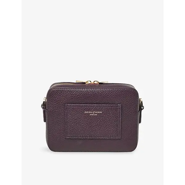 ASPINAL OF LONDON Camera Grained Leather Cross-body Bag