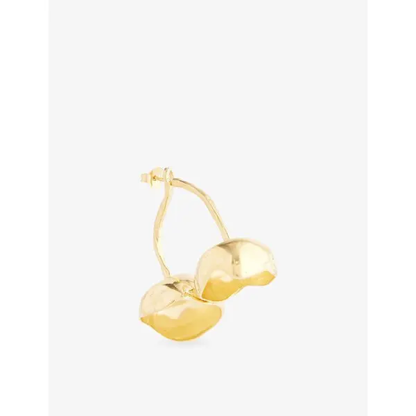 SIMUERO 18ct Yellow Vermeil "cerezas" Earrings