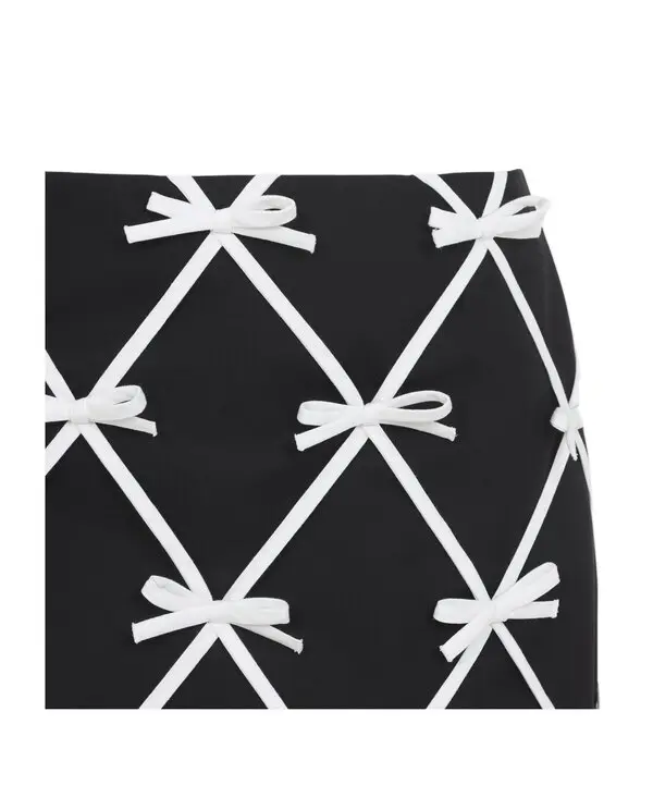 Moschino Bow Mini Skirt