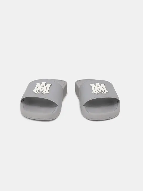 Amiri Monogram-motif Slides
