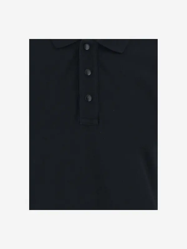 Woolrich Logo Printed Straight Hem Polo Shirt