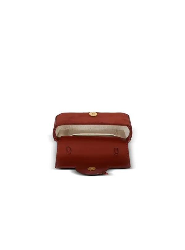Balmain Suede B-buzz 17 Mini Bag