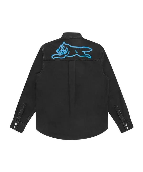 ICECREAM Collared Long-sleeved Shirt