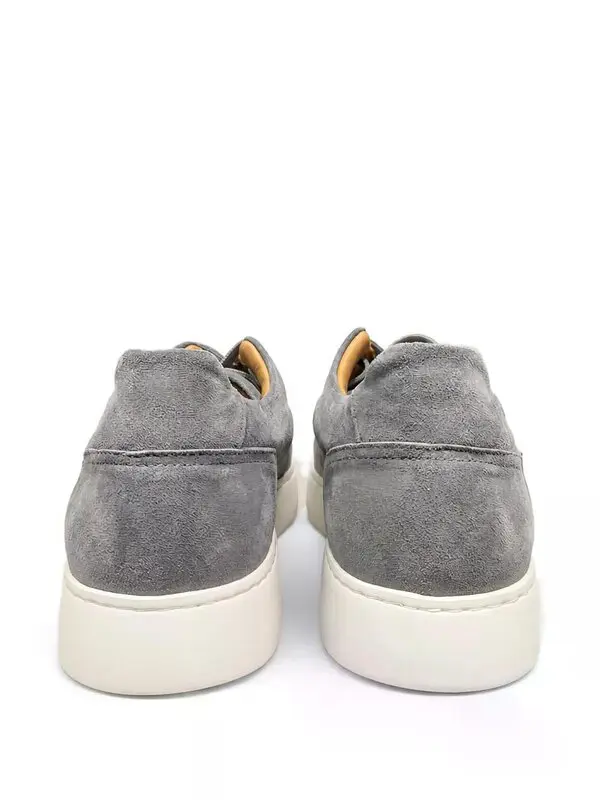 POCHE PARIS Lace-up Suede Sneakers
