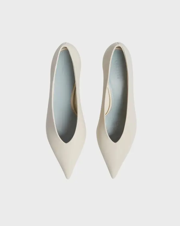 Le Monde Beryl Babouche Kitten Heel Pumps