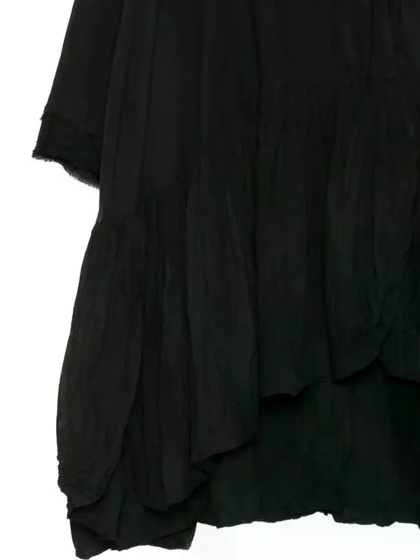 RUNDHOLZ Crinkled Asymmetric Hem Dress