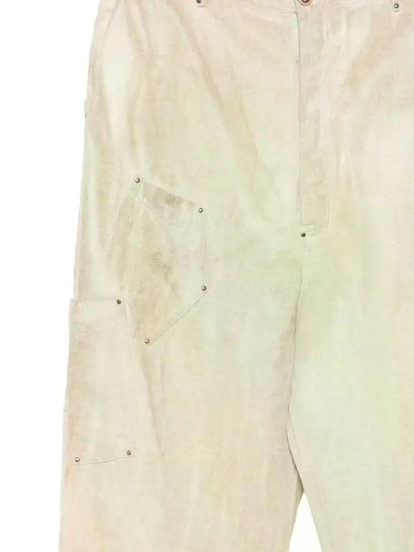 RUNDHOLZ Rivet-detail Hemp Trousers