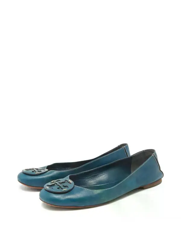 Tory Burch Minnie Leather Ballet Flats