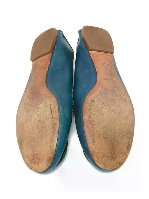 Tory Burch Minnie Leather Ballet Flats