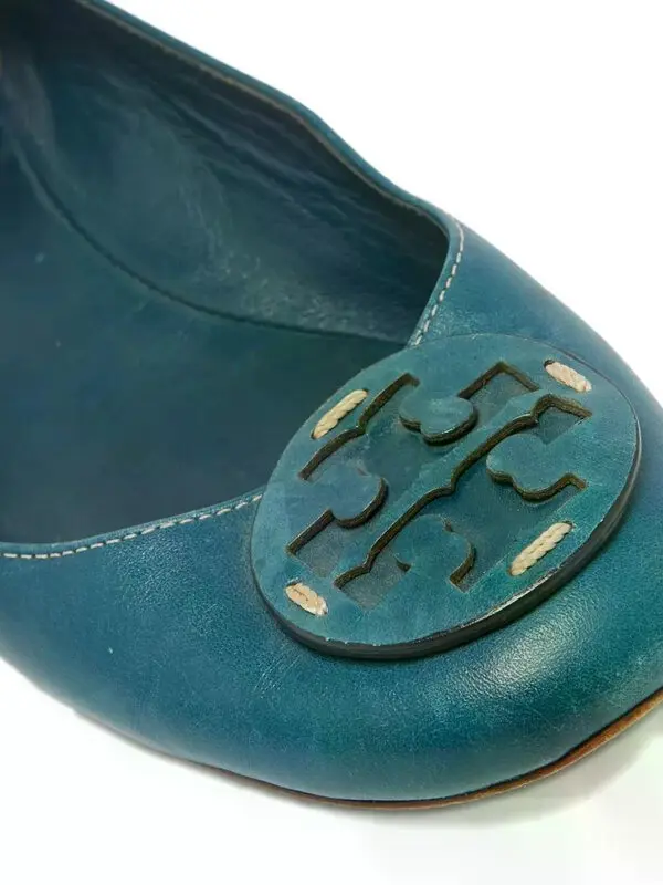 Tory Burch Minnie Leather Ballet Flats