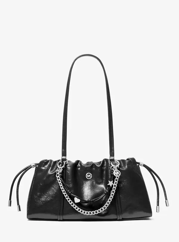 Michael Kors Matilda Small Cinched Shoulder Bag - Black