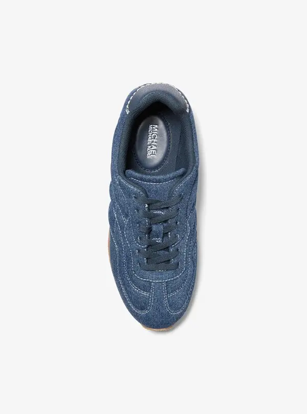 Michael Kors Essex Denim Trainers