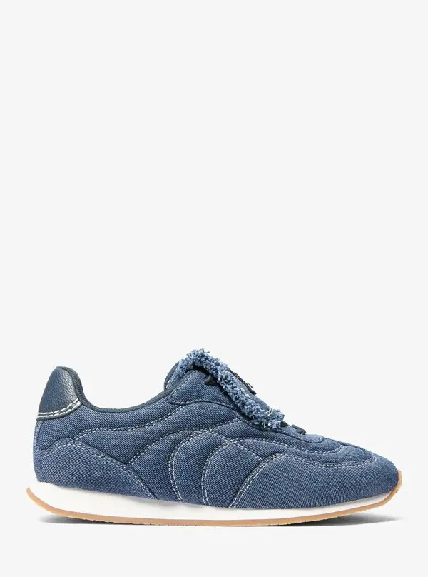 Michael Kors Essex Denim Trainers