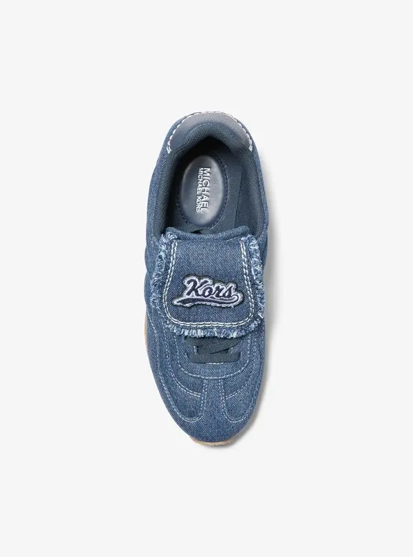Michael Kors Essex Denim Trainers